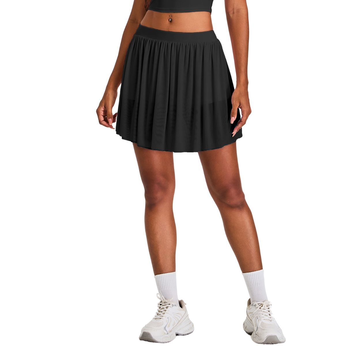Quick-Dry Athletic Pleated Skort Women's Quick Dry Pants - INNBLAC ...